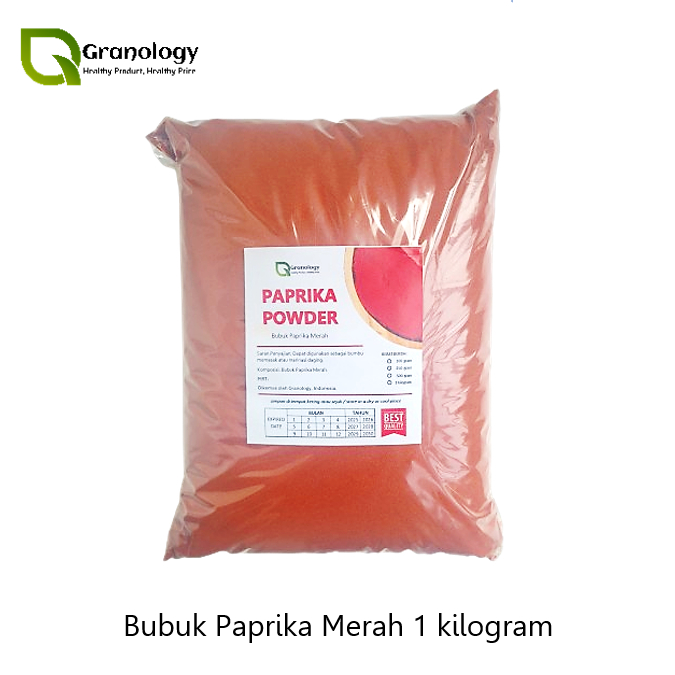 Paprika Powder / Pure Bell Pepper Powder (1 kilogram) by Granology ...