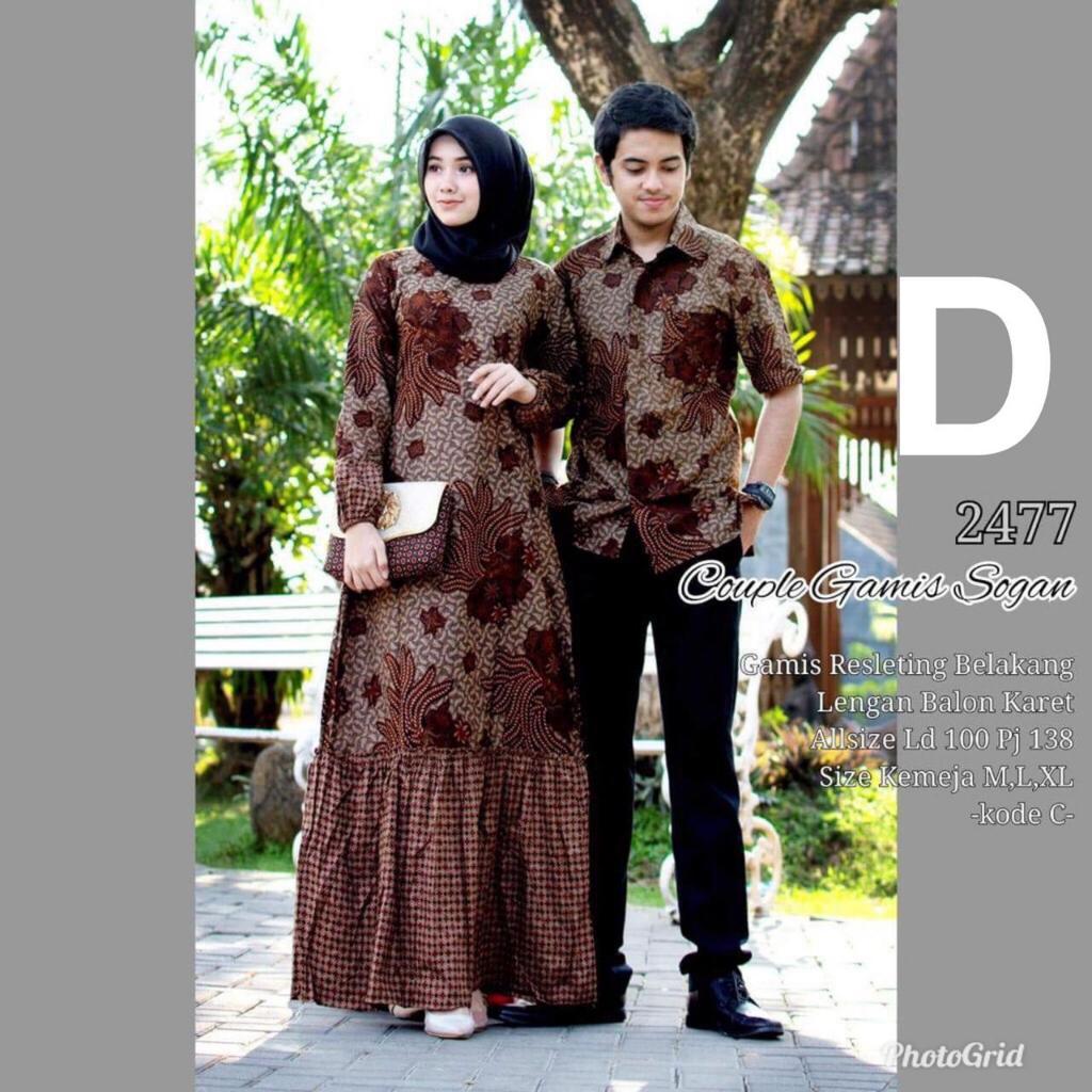 Batik 2477 Original Couple Robe Solo Pekalongan Contemporary Motif ...