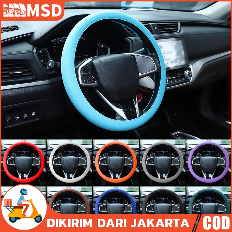 HITAM Car Stir Cover Car Stir Cover Universal Silicone Material ...