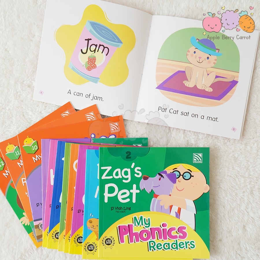 My PHONICS READERS BOOK phonic reader UNIT | Shopee Philippines