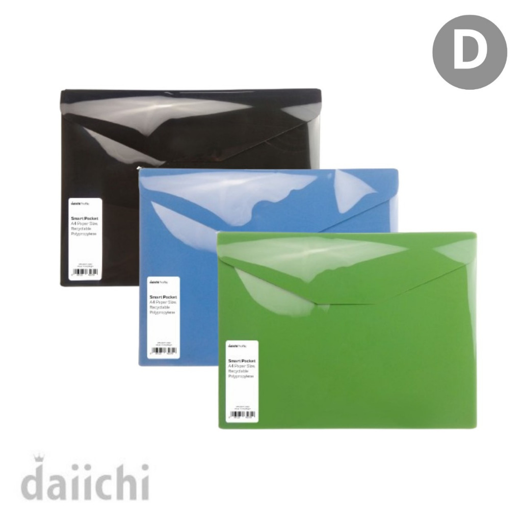 Daiichi - Daiichi A5 DPR2 Touch Adhesive Plastic Smart Pocket Map ...