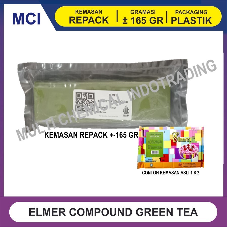 Elmer CHOCOLATE Bar/CHOCOLATE COMPOUND REPACK 165 GR - GREEN TEA ...