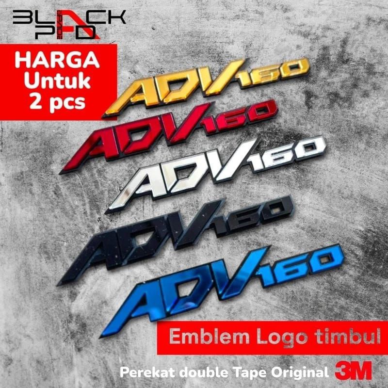 Honda ADV 160 3D motorbike logo Emblem embossed, acrylic glass, ADV 160 ...