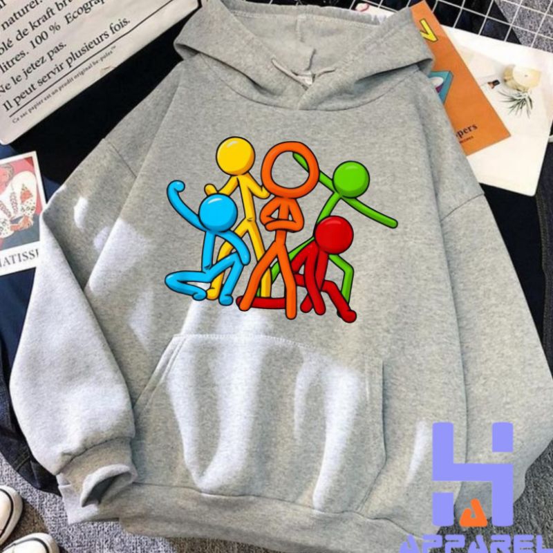 Alan BECKER STICKMAN Children's HOODIE Jacket | Shopee Philippines