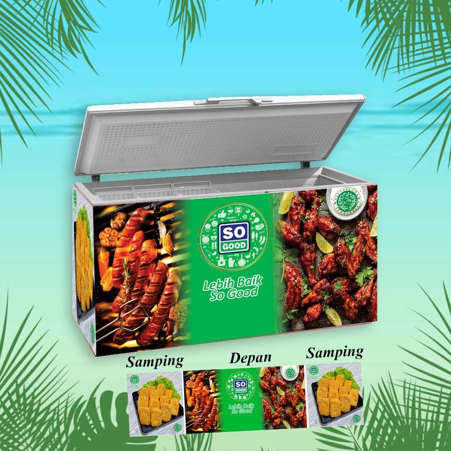 So good frozen food motif freezer sticker | Shopee Philippines