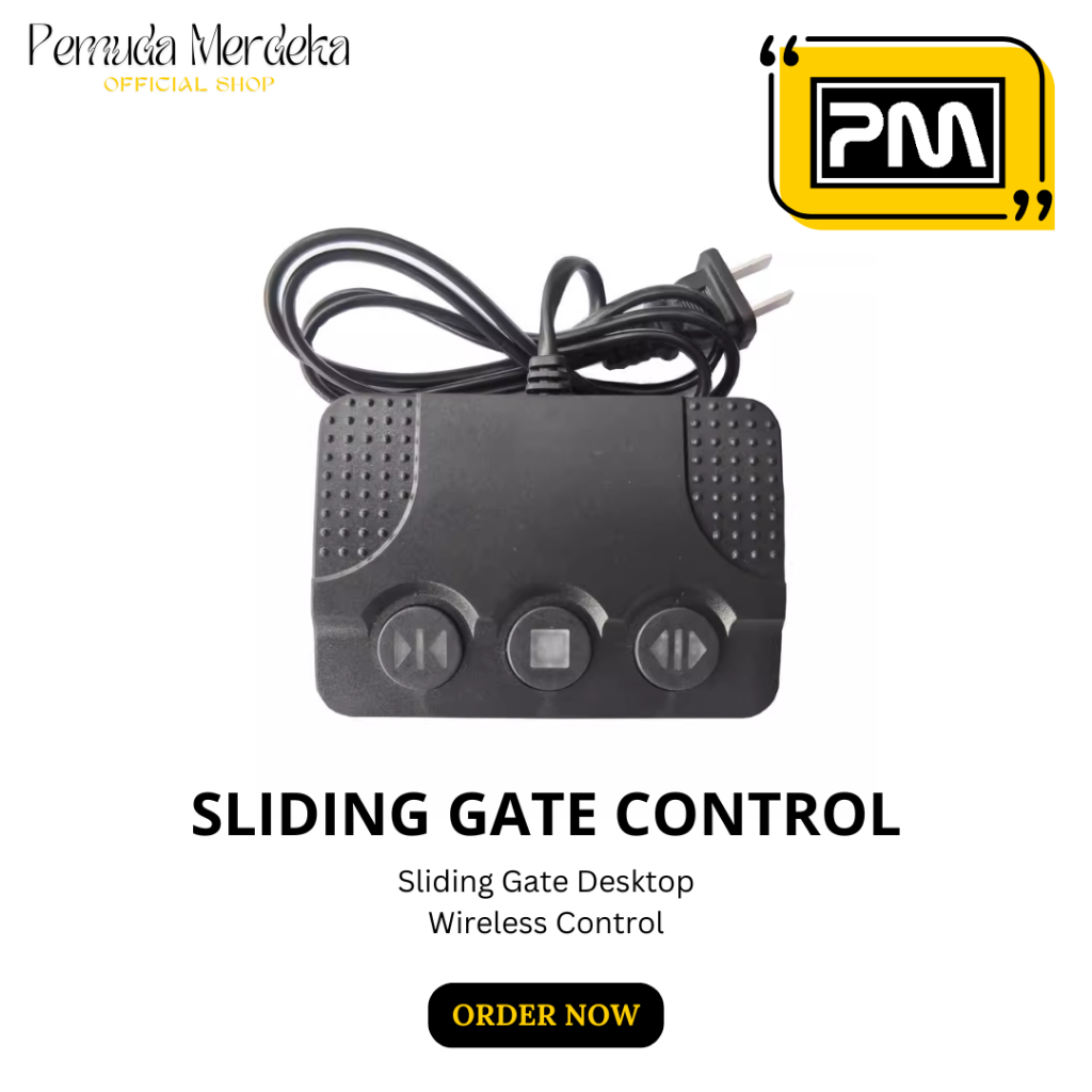Remote Automatic Fence Wireless Push Button Automatic Sliding Gate ...
