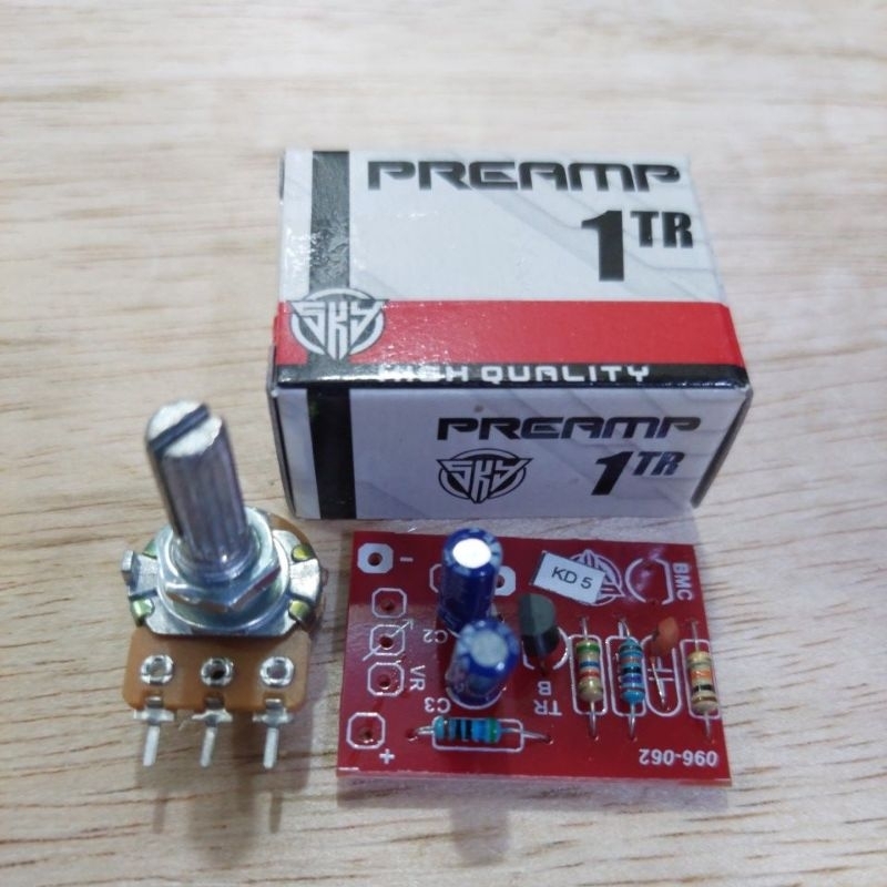Kit PreAmp MIC 1 Transistor + potentio Towa Toa microphone | Shopee ...
