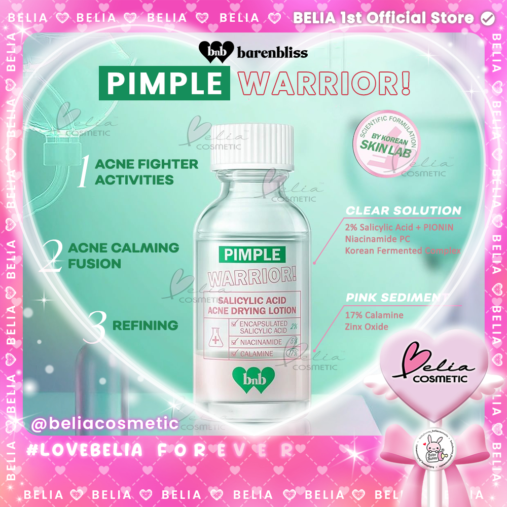Young BARENBLISS Pimple Warrior! | 35g | 15g | Salicylic Acid Acne ...