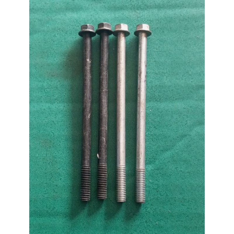 MESIN Flange Bolts Engine block bolts M6x100mm | Shopee Philippines
