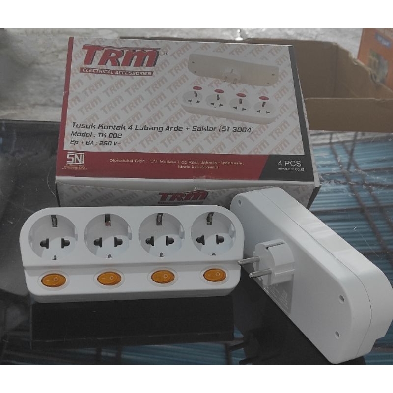 4-hole And 3-hole Plug Socket TRM Brass SNI | Shopee Philippines