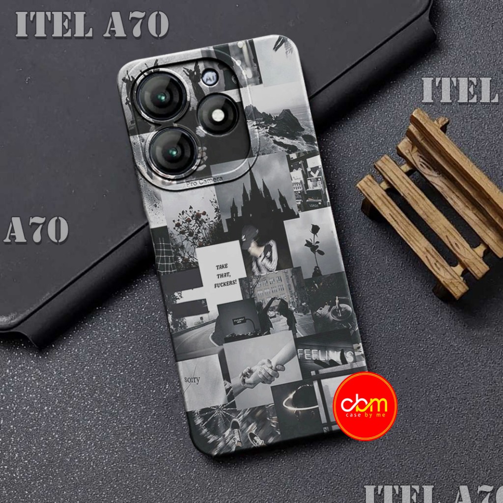 Case ITEL A70 Silicone TPU Case Sofcase PROCAMERA Fashion CUTE AND COOL ...