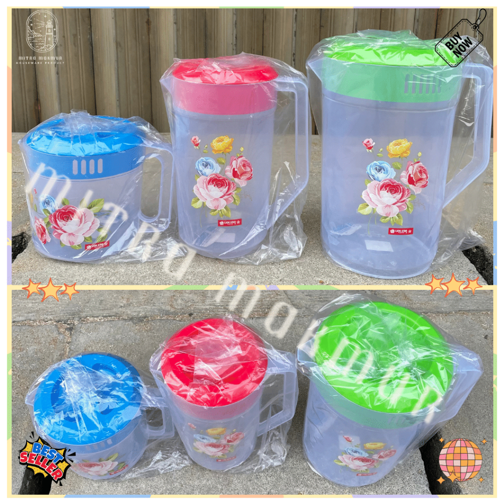 Lion STAR - Plastic Drinking Water Teapot 1.5 - 2.1 - 4.1 Liter Plastic ...