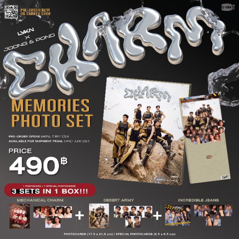 [READY SHARING] CHARM MEMORY PHOTO OFFICIAL || CHARM LYKN || POND ...