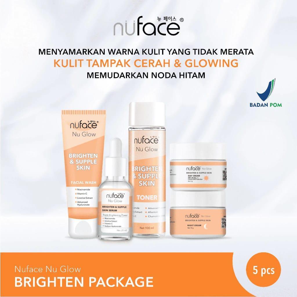 NUFACE Nuglow Brighten & Supple Skin Cream Series / Day Cream / Night Gel 15gr | Shopee Philippines