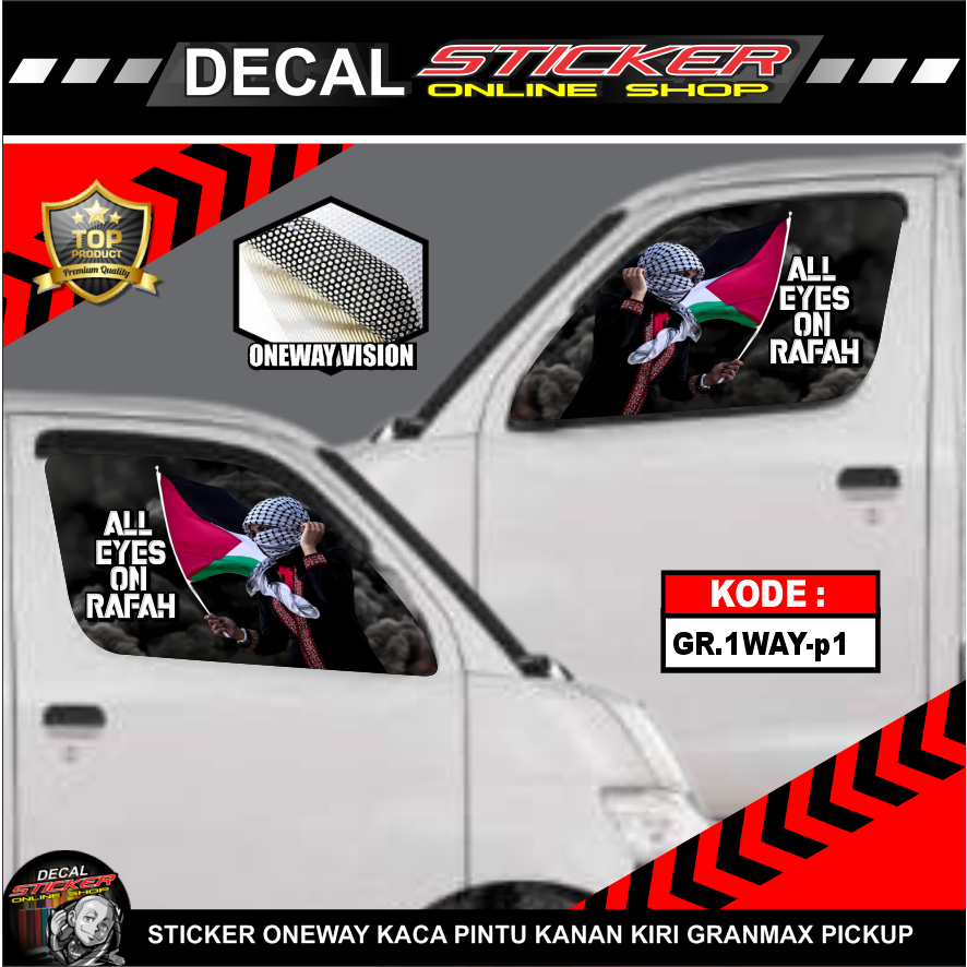 Oneway PICK UP Sticker GRANMAX, L300, CARRY/T120SS, NEW CARRY Latest ...