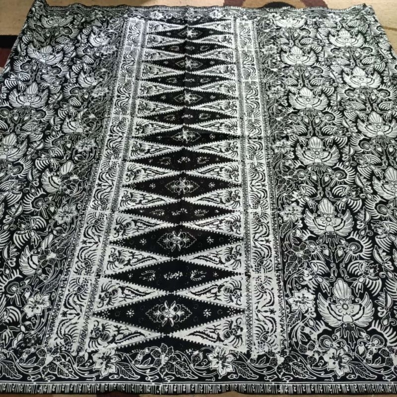 ORIGINAL LAR GURDA BATIK SCARF WITH KELANGAN MOTIF 0124 / KANG SANTRI ...