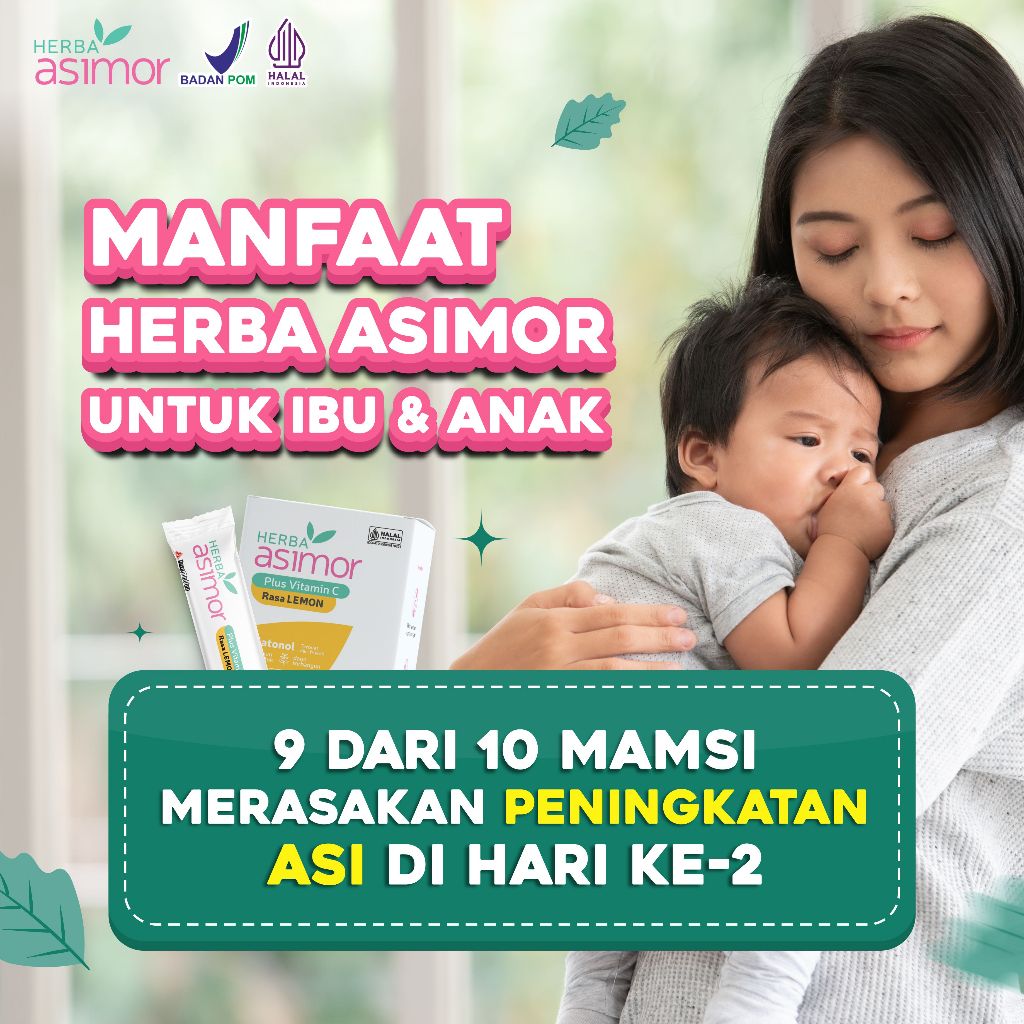 Herbal Asimor Drink ASI Drink Booster Smoother Lemon Flavor Box 10 ...