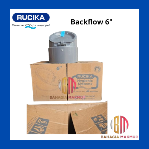 (RUCIKA)BACKFLOW Valve PVC 6" | Shopee Philippines