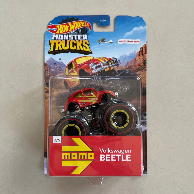 Hot Wheels Monster Trucks Racing Momo Volkswagen Beetle VW O'Reilly's ...