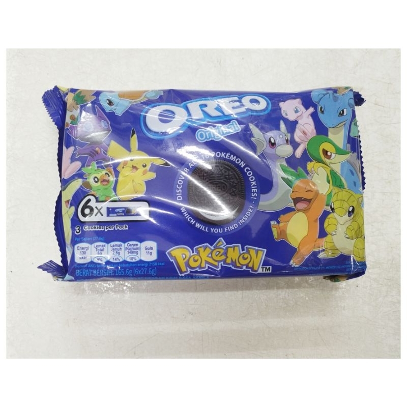 Oreo Pokemon Special Edition Oreo Pikachu Original 6x 27gr | Shopee ...