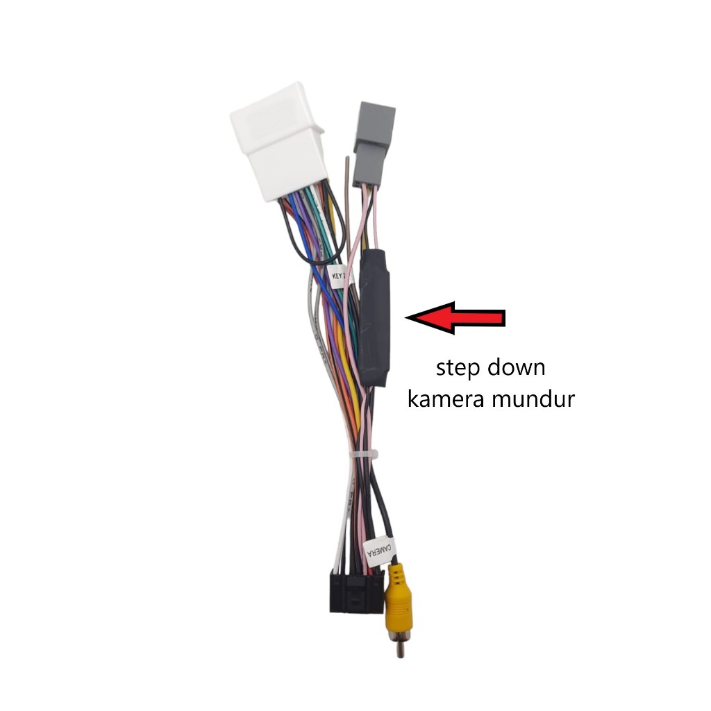 Mitsubishi F Android Head Unit PnP Socket Cable + Step Down Reverse Camera | Shopee Philippines