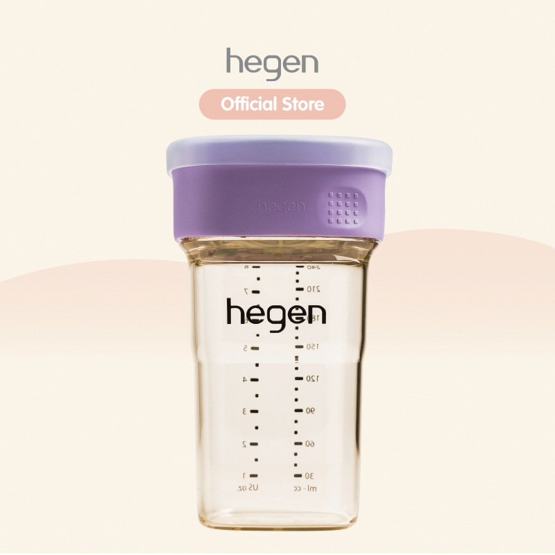 Hegen PCTOTM 240ml/8oz All-Rounder Cup PPSU Purple (12 months and above) | Shopee Philippines