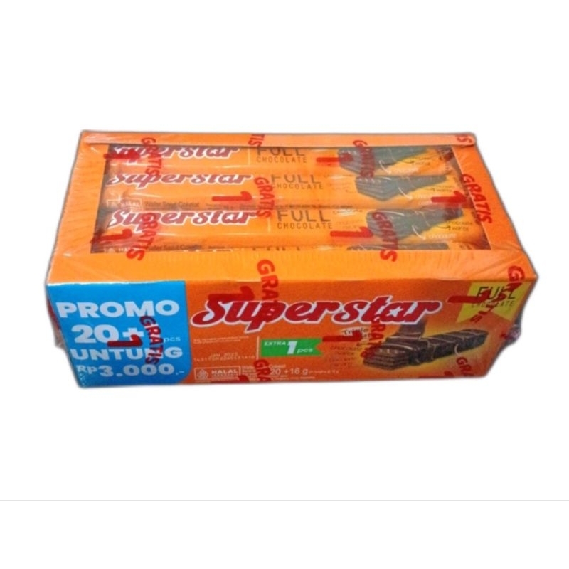 Superstar Triple Chocolate (1 box contains 20 pcs) | Shopee Philippines