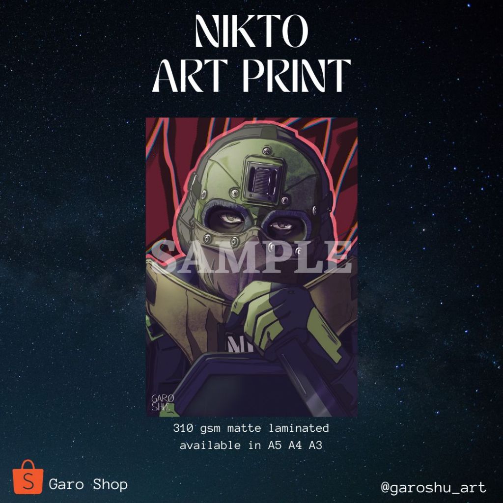 Call of Duty Nikto Art Print Poster Fan Merch by Garoshu | Shopee ...