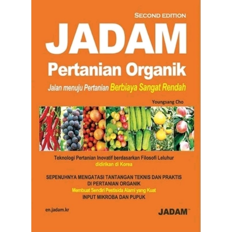 Jadam Organic Farming 2nd edition in Indonesian | Shopee Philippines
