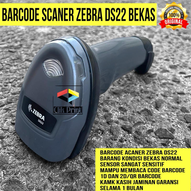 Zebra Ds22 Barcode Scaner | Shopee Philippines