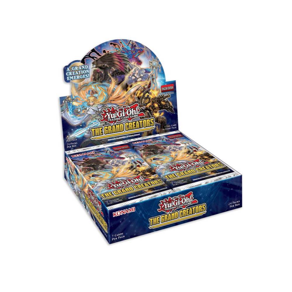 YUGIOH BIG Grand Creators Booster Box (SEALED) | Shopee Philippines