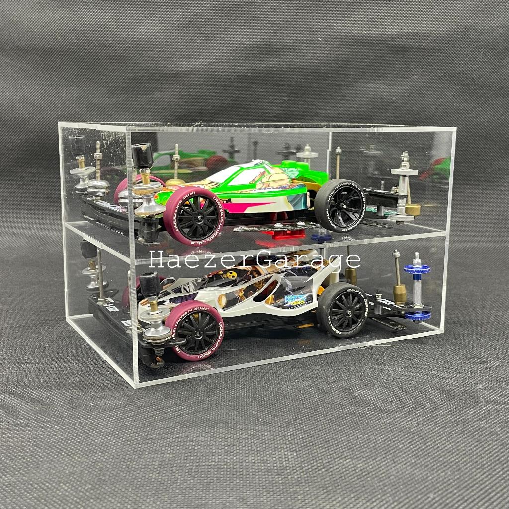 Tamiya Mini 4WD Acrylic Car Rack Accessories Box Display Container ...
