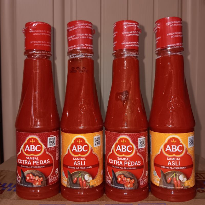 ABC ORIGINAL EXTRA SPICY SAUCE SMALL PACKAGING 135ML | Shopee Philippines