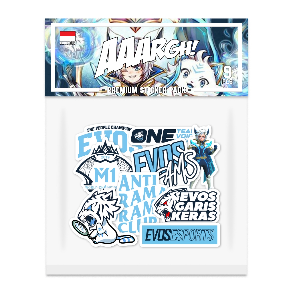 Evos ESPORTS Sticker Pack vol. 5 (The M1 Champion) | Shopee Philippines
