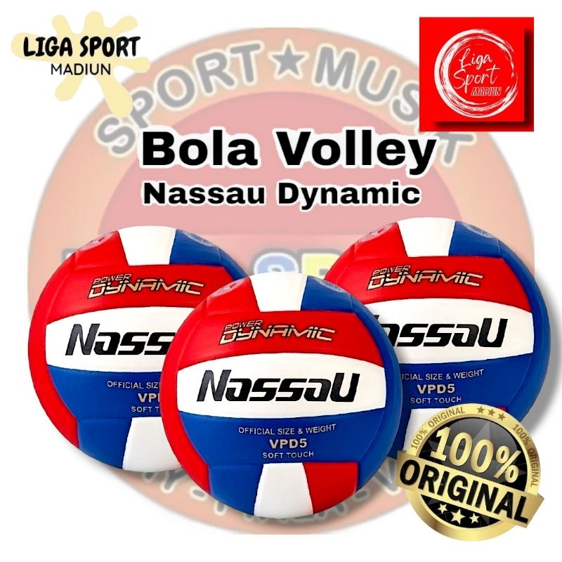Nassau Power Dynamic 5 Volley Ball Original | Shopee Philippines
