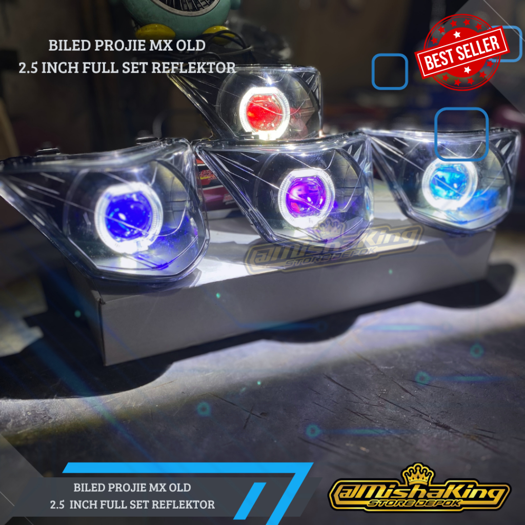 Lamp BILED PROJIE MX OLD MX 2.5 INCH FUL SET Reflector | Shopee Philippines