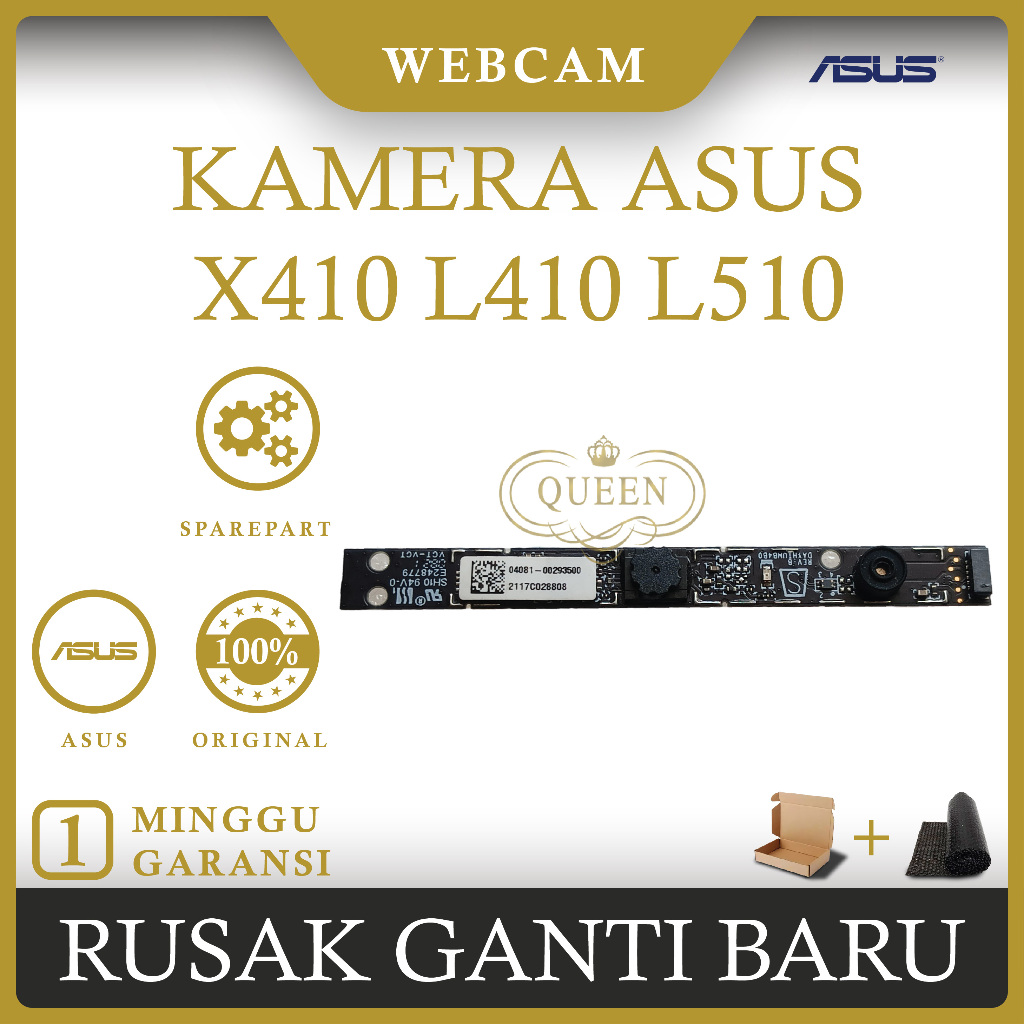 Asus L410 L510 LAPTOP WEBCAM CAMERA (PN: 04081-00293500) Original ...