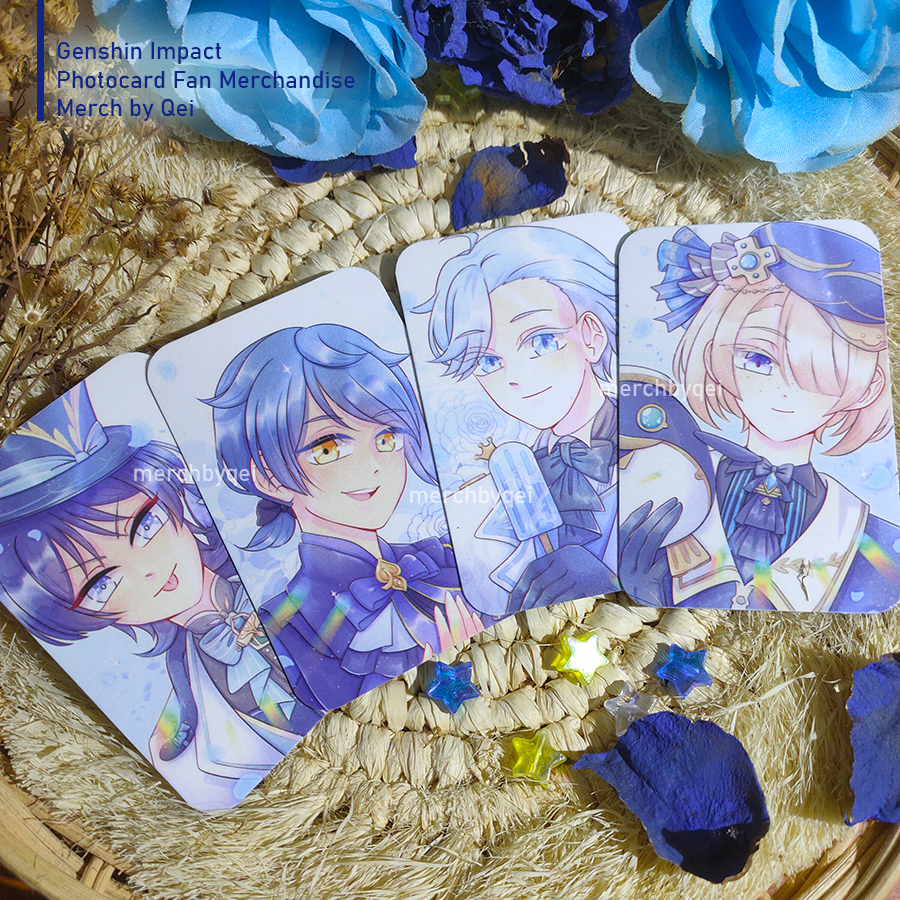 Photocard Genshin Impact Fanart Merchandise - MERCH BY QEI: Wander ...