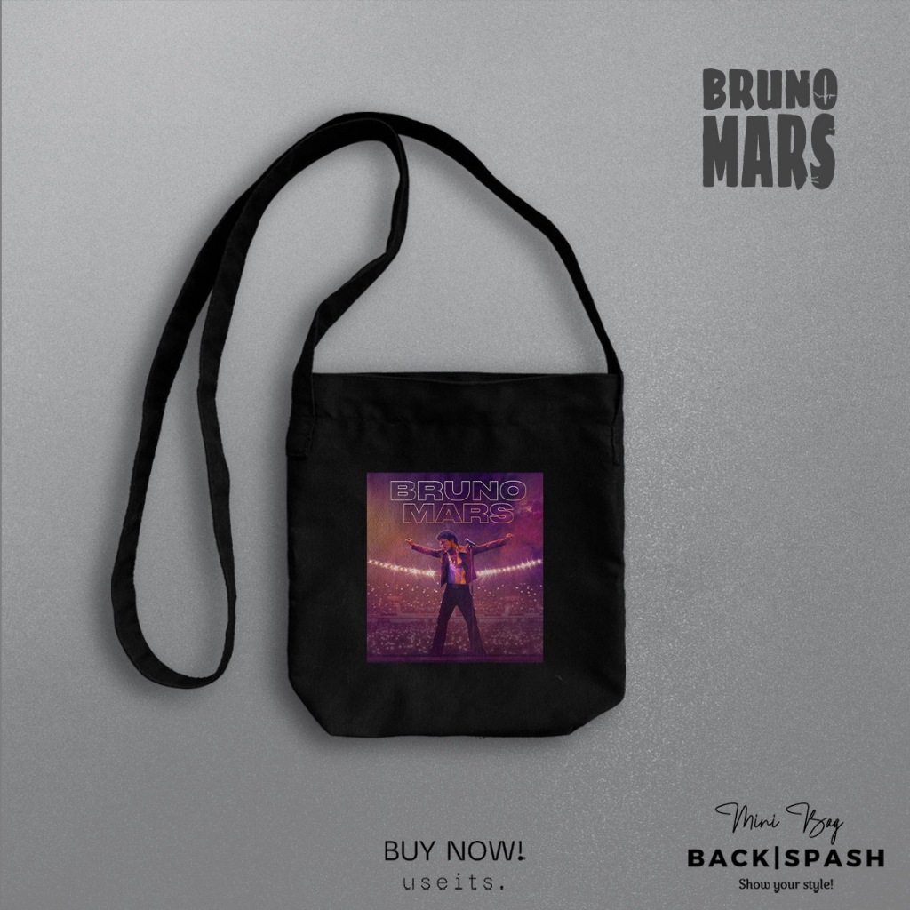 Bruno Mars Mini Sling Bag Mini Bag Special Merchandise Bruno Marss MSB3 ...