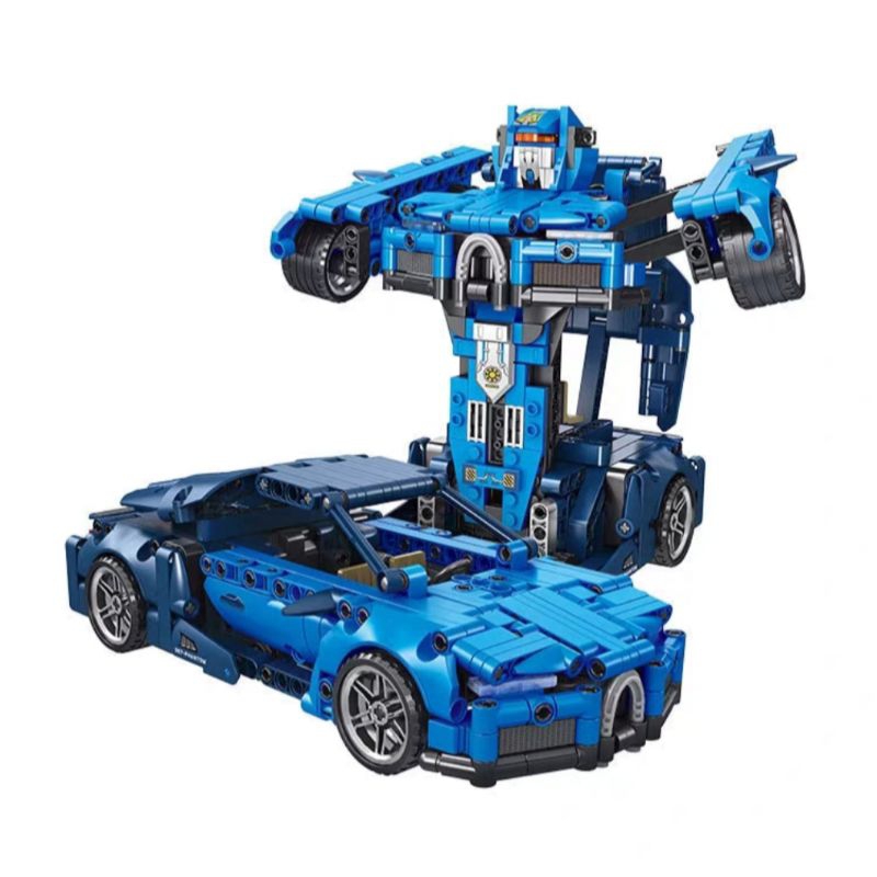 Transformers ENGINE MORPH BLUE DISASSEMBLY AND DISASSEMBLY EDUCATIONAL ...