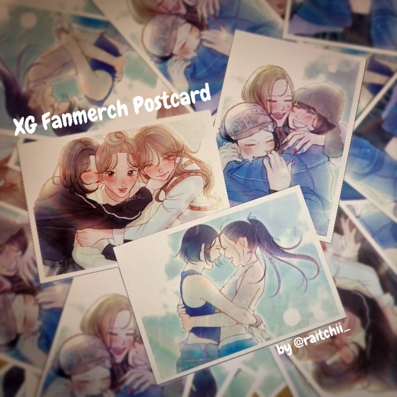 XG Fan Letter Postcards by @Raitchii_ JURIN CHISA HINATA HARVEY JURIA ...