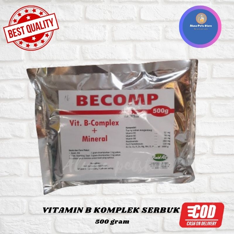 Vitamin b Complex Powder 500 Grams raid all/becomp Powder 500 Grams ...