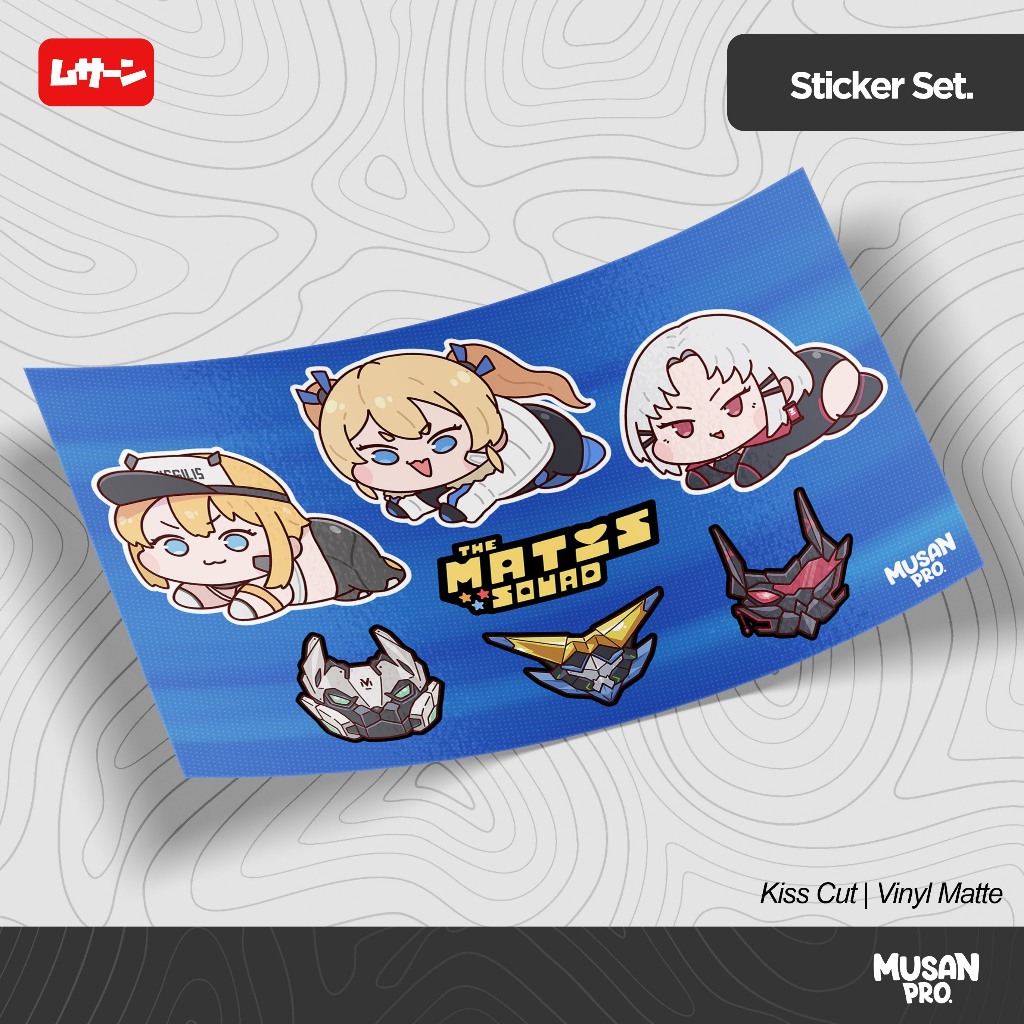 NIKKE Sticker Set - Mamatis Squad - Musan | Shopee Philippines