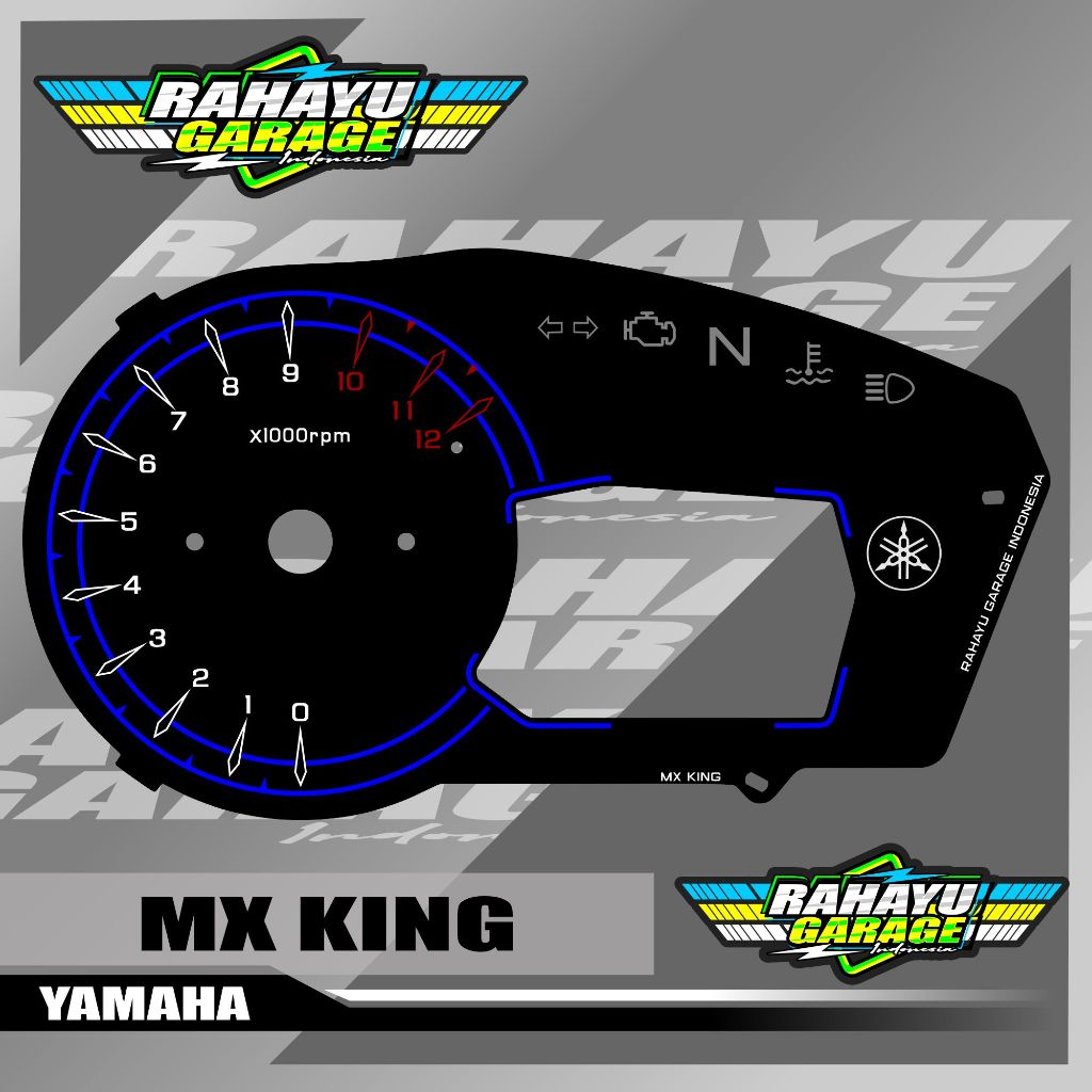 Yamaha MX KING CUSTOM SPEEDOMETER BOARD | Shopee Philippines