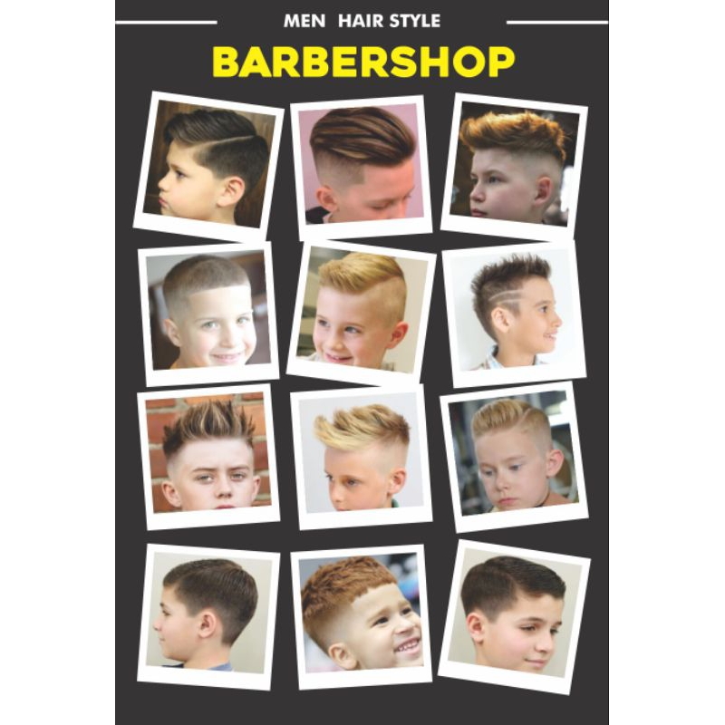 Barbershop Haircut Poster | Shopee Philippines