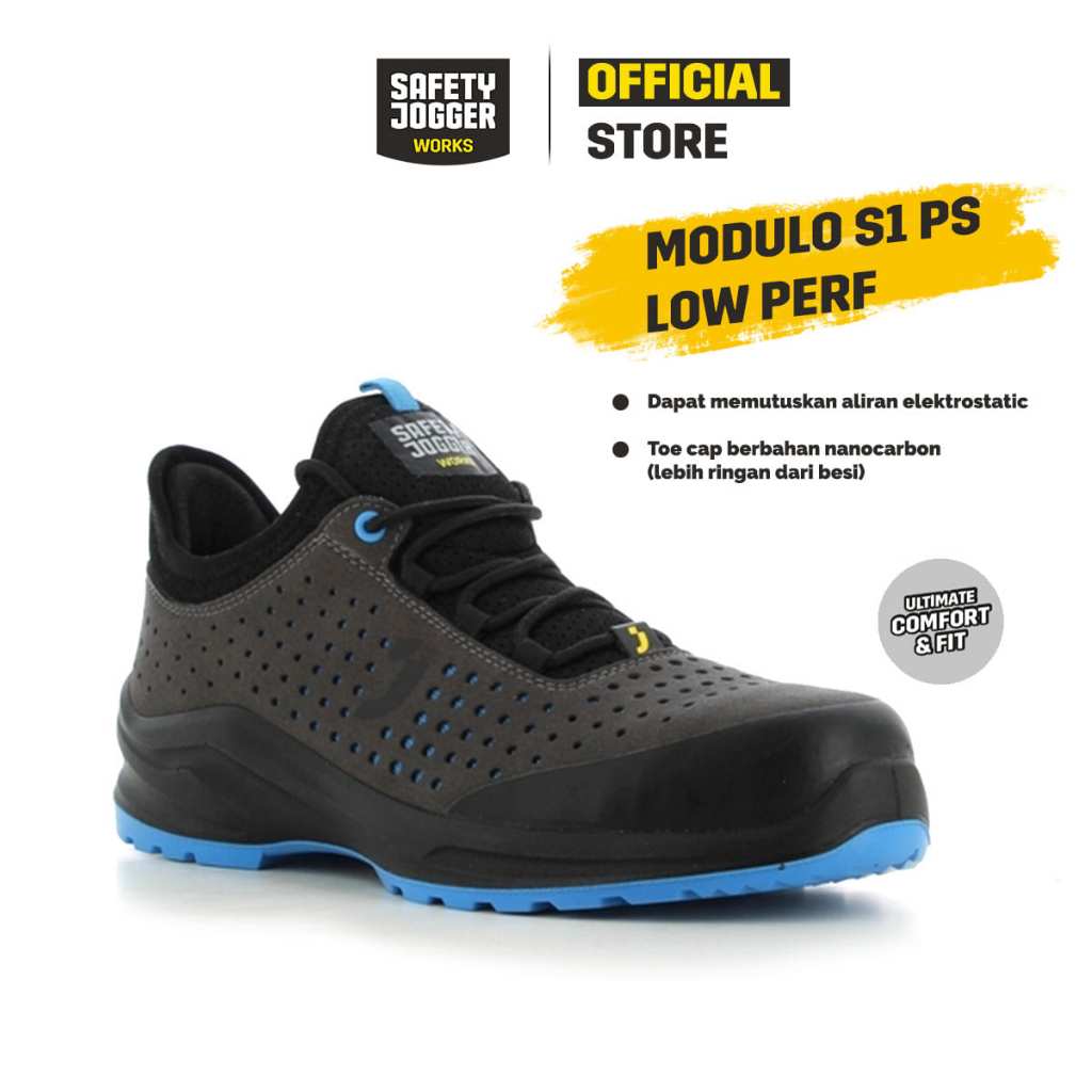 Safety Jogger Works Modulo S1 PS Perf Gray Original | Shopee Philippines