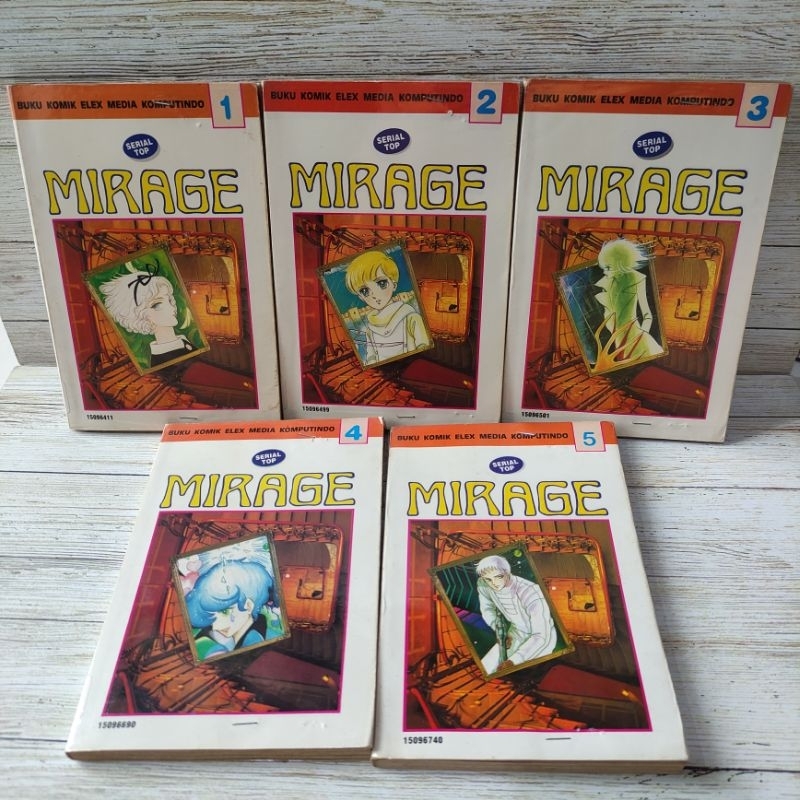 Komik Series top mirage 1-5end by keiko takemiya | Shopee Philippines