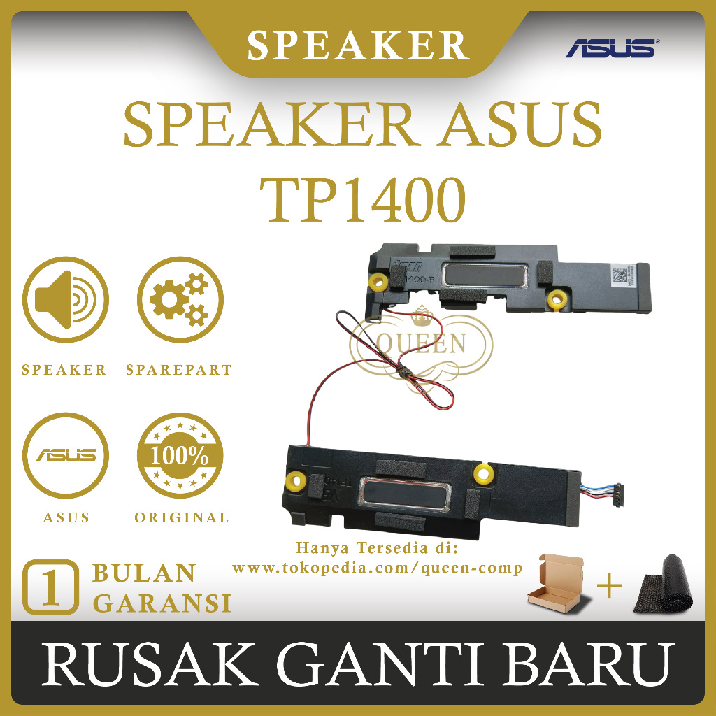 Original ASUS Vivobook Go 14 Flip TP1400 LAPTOP SPEAKER | Shopee ...