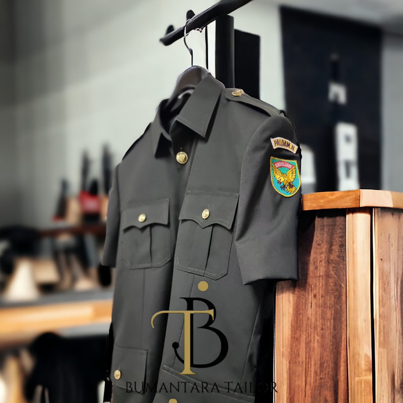 Service Clothes For The 4th TNI AD/PDU 4th TNI AD WOOL Original 1 Best ...