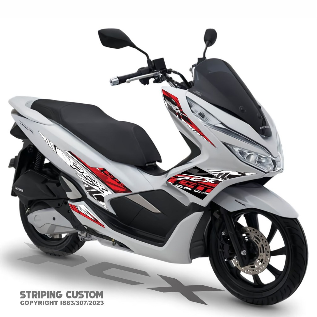 Sticker Striping Honda PCX 150 Code R001 | Shopee Philippines